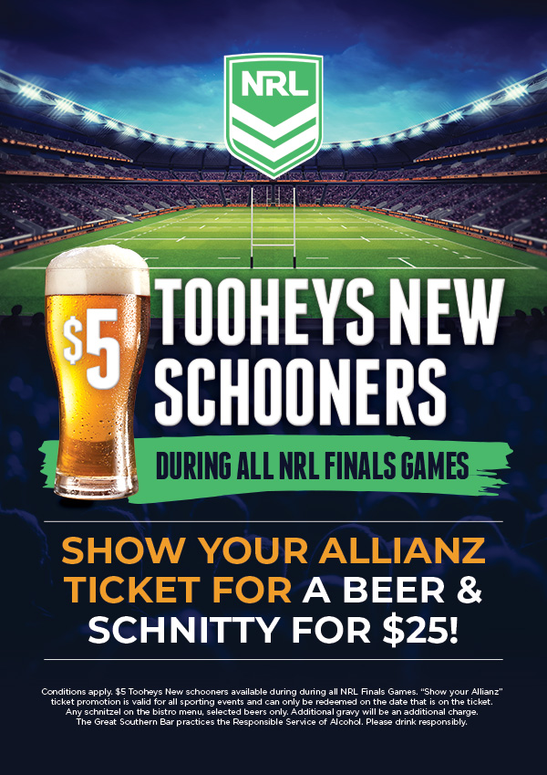 Daily Drink, Food Special Offers | Great Southern Bar